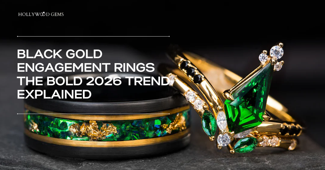 Black Gold Engagement Rings The Bold 2026 Trend Explained